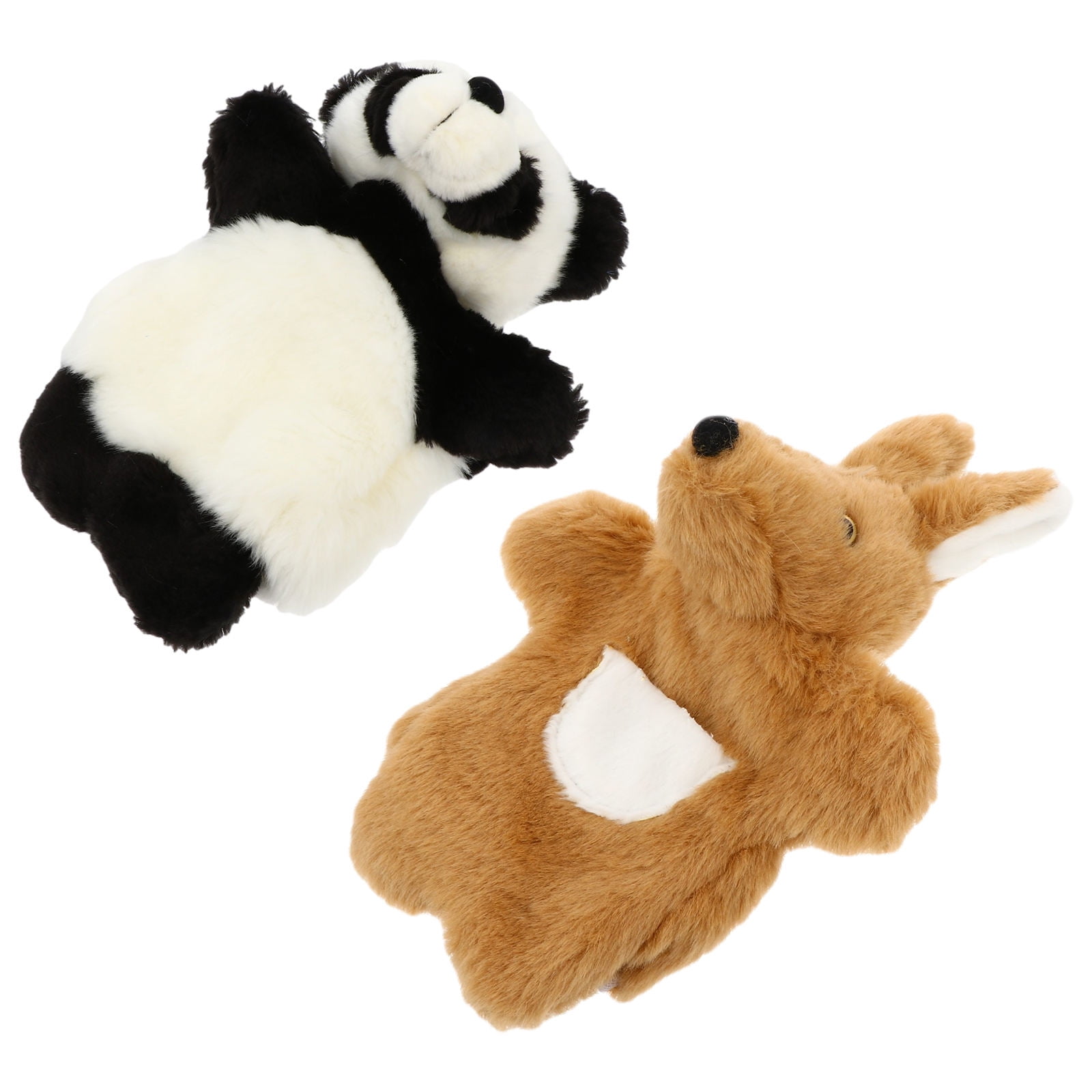 WORGEOUS 2Pack Baby Hand Puppets for Vocabulary Development Assorted ...
