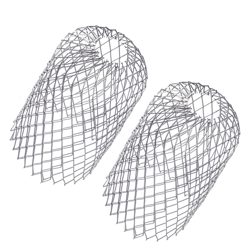 WORGEOUS 2Pack Roof Drainage Mesh Stainless Steel Silver Simple Design ...