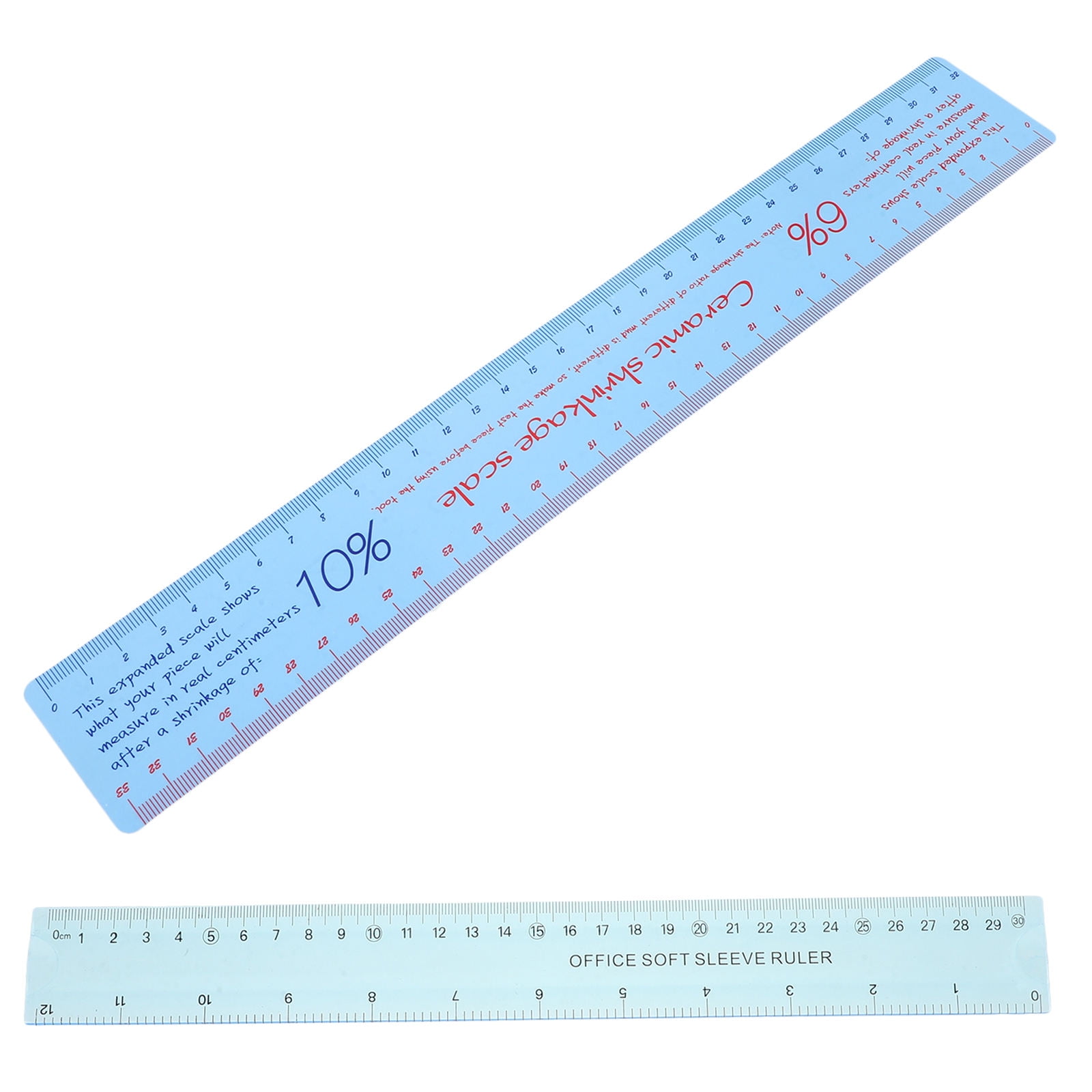 BESTYASH Sky Flexible Plastic Clay Scale Ruler for Pottery and Craft ...