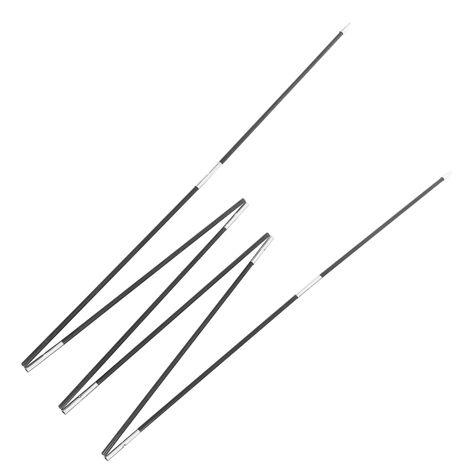 WORGEOUS 2Pcs Fiberglass Tent Pole Kit Replacement Tent Rod Tent ...