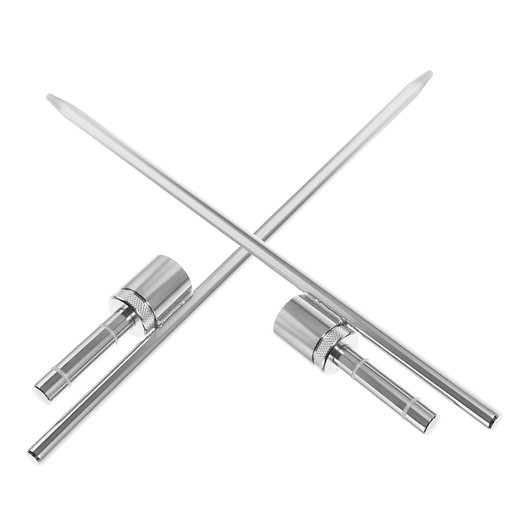 WORGEOUS 2Pcs Ground Stake Stainless Steel Spike with Sleeve Bearing ...