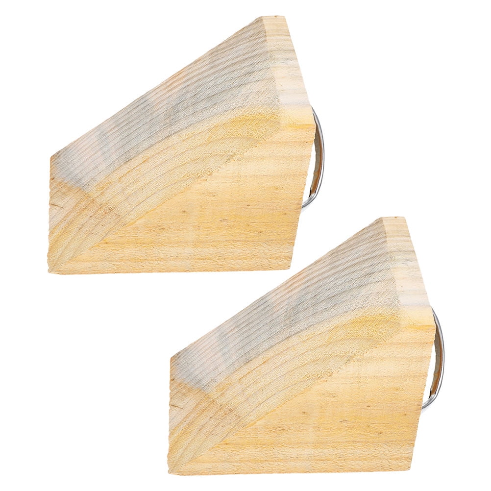 WORGEOUS 2Pcs Portable Automotive Wheel Chocks for Large Trucks and ...