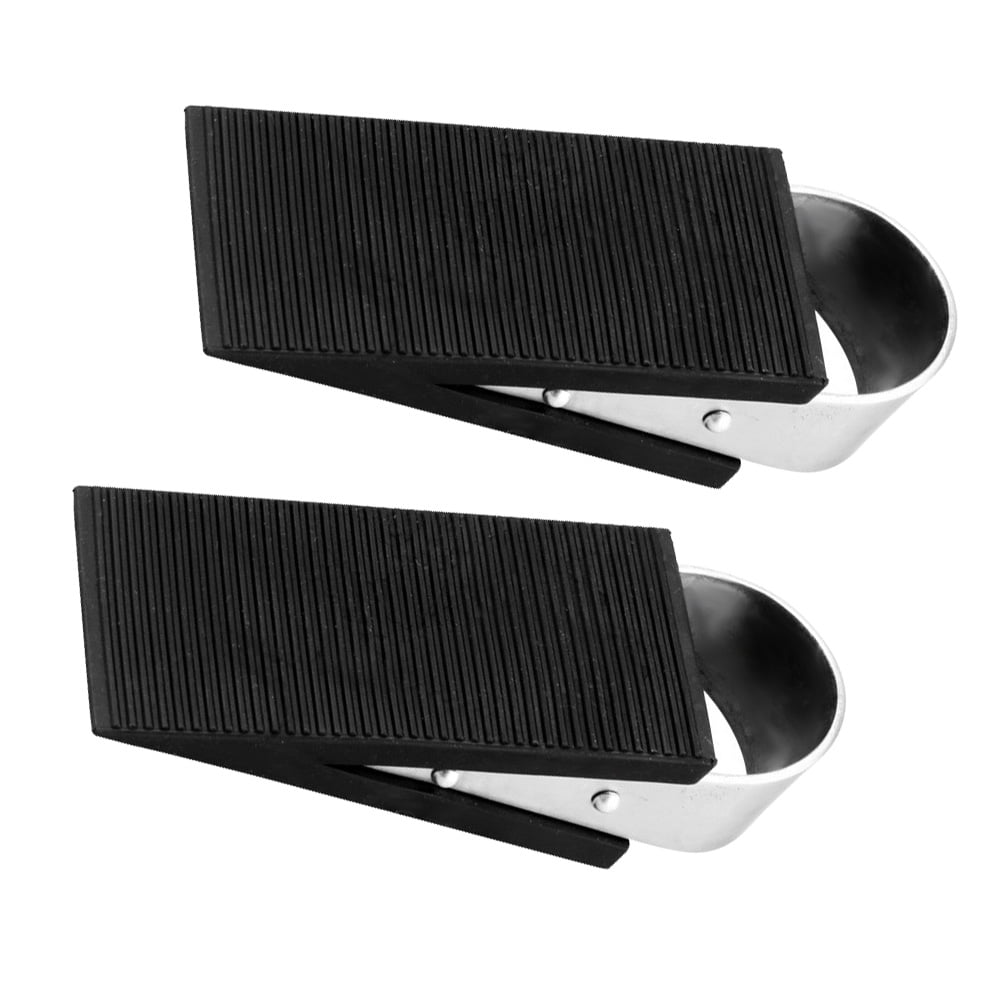 WORGEOUS 2Pcs Stainless Steel Wire-draw Door Stopper Heavy Duty Door ...