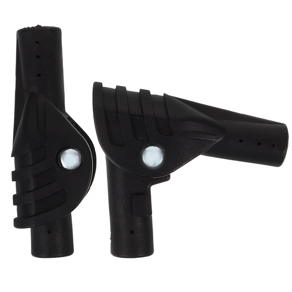 BESTYASH Compact Tent Pole Joint, Black, Easy to Use for Camping 2Pcs ...
