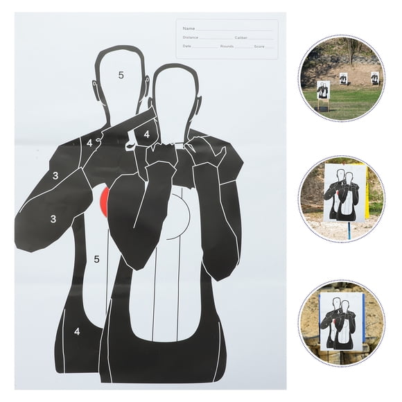 Paper Gun Targets in Gun Targets - Walmart.com