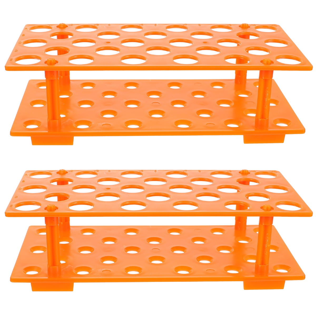 WORGEOUS 2pcs 28 Holes Centrifuge Tube Bracket Storage Microcentrifuge ...