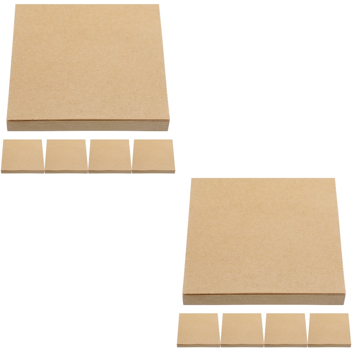 WORGEOUS 2pcs 5 Books Memo Notepads Tear-off Note Pads Adhesive ...