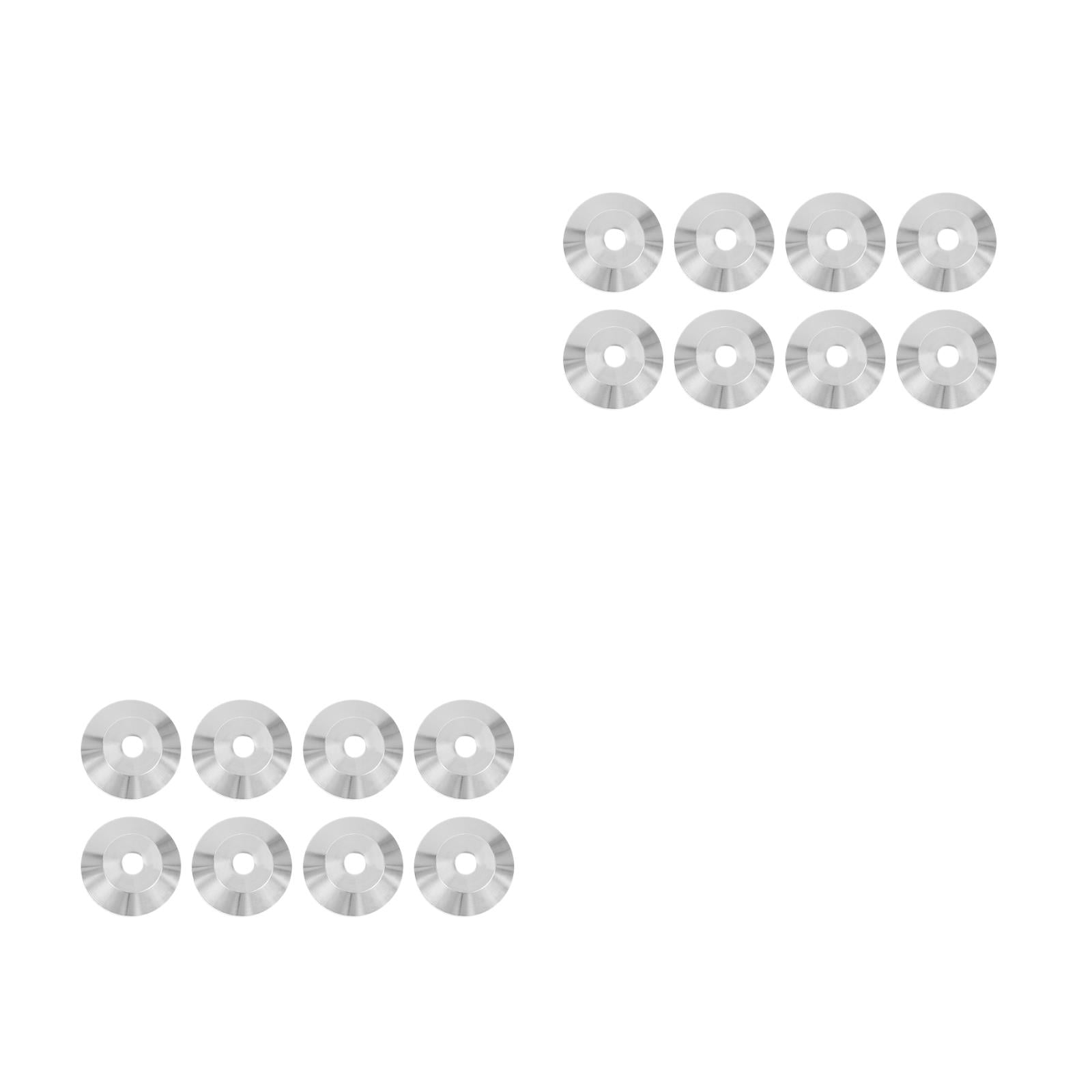 WORGEOUS 2pcs 8 Steel Speaker Spikes Floor Protectors Speaker Base ...