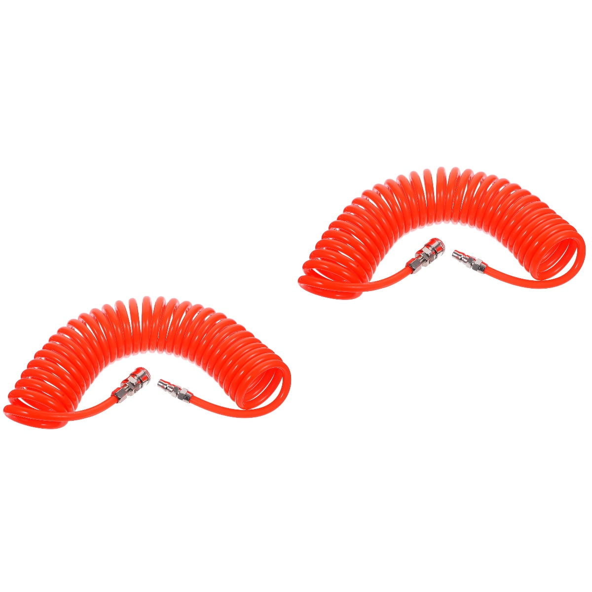WORGEOUS 2pcs Air Compressor PU Spring Hose Telescopic Spiral Tube ...