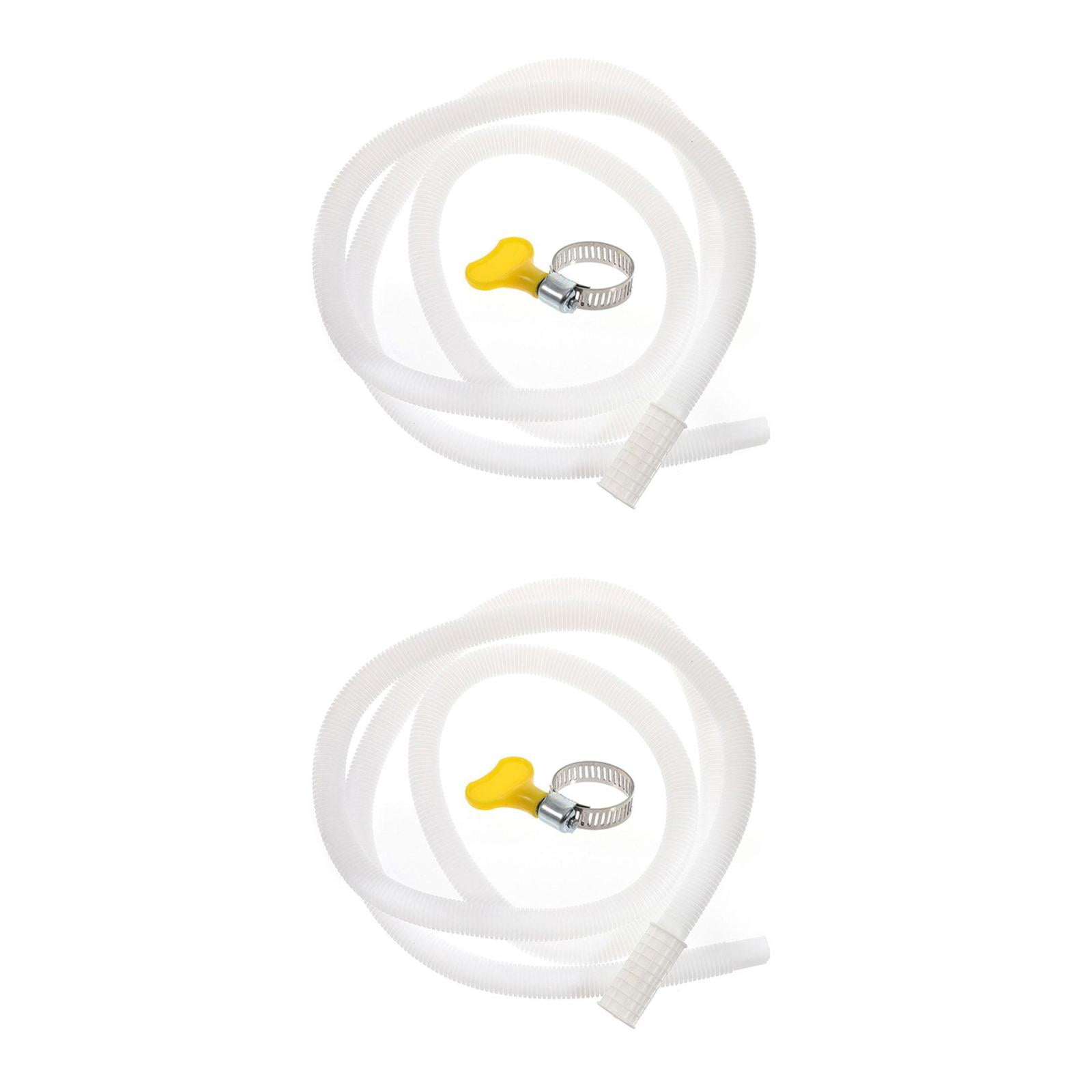 WORGEOUS 2pcs Air Conditioner Drain Pipe Drain Hose AC Flexible Tubing ...