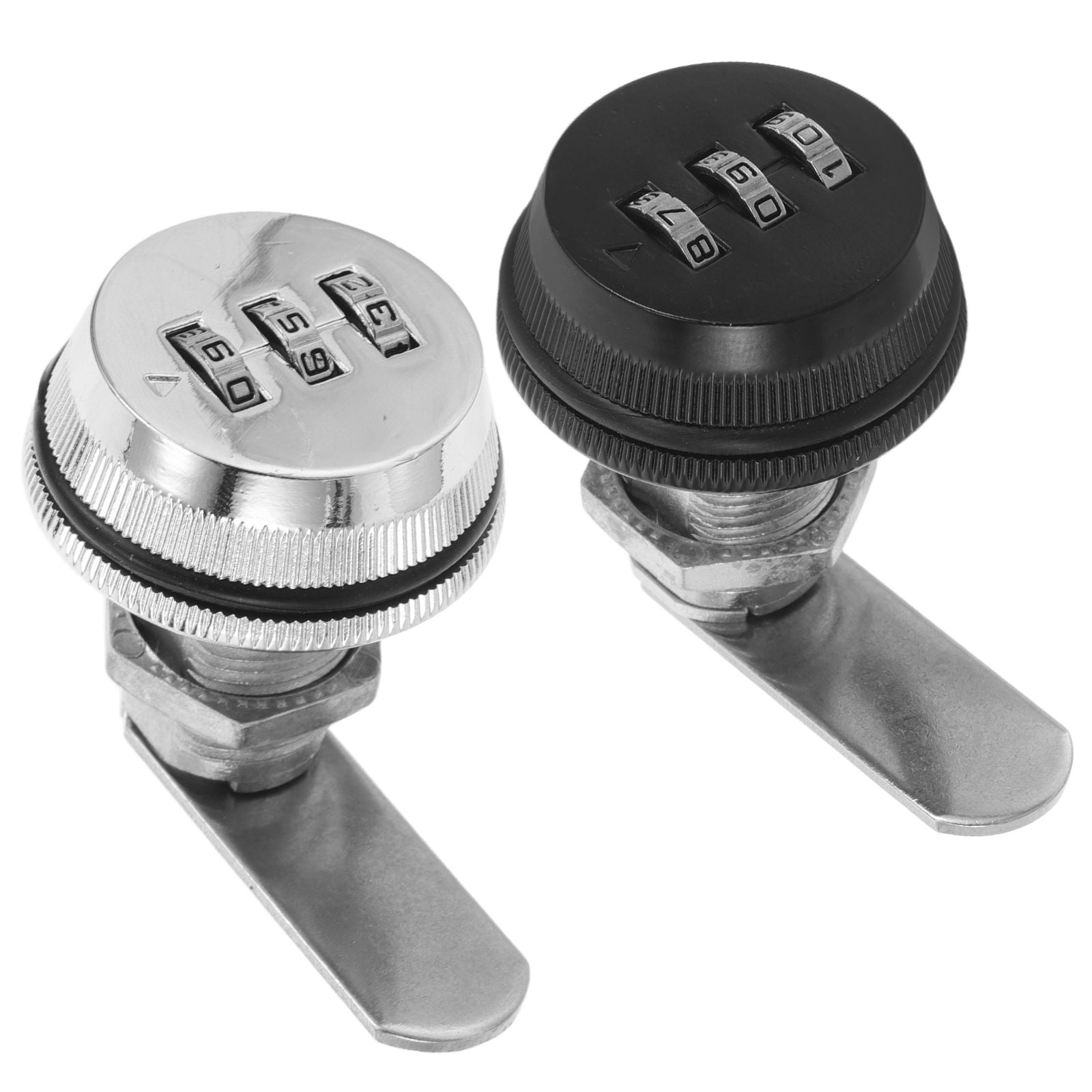 WORGEOUS 2pcs Alloy Mechanical Combination Lock Showcase Lock Closet ...