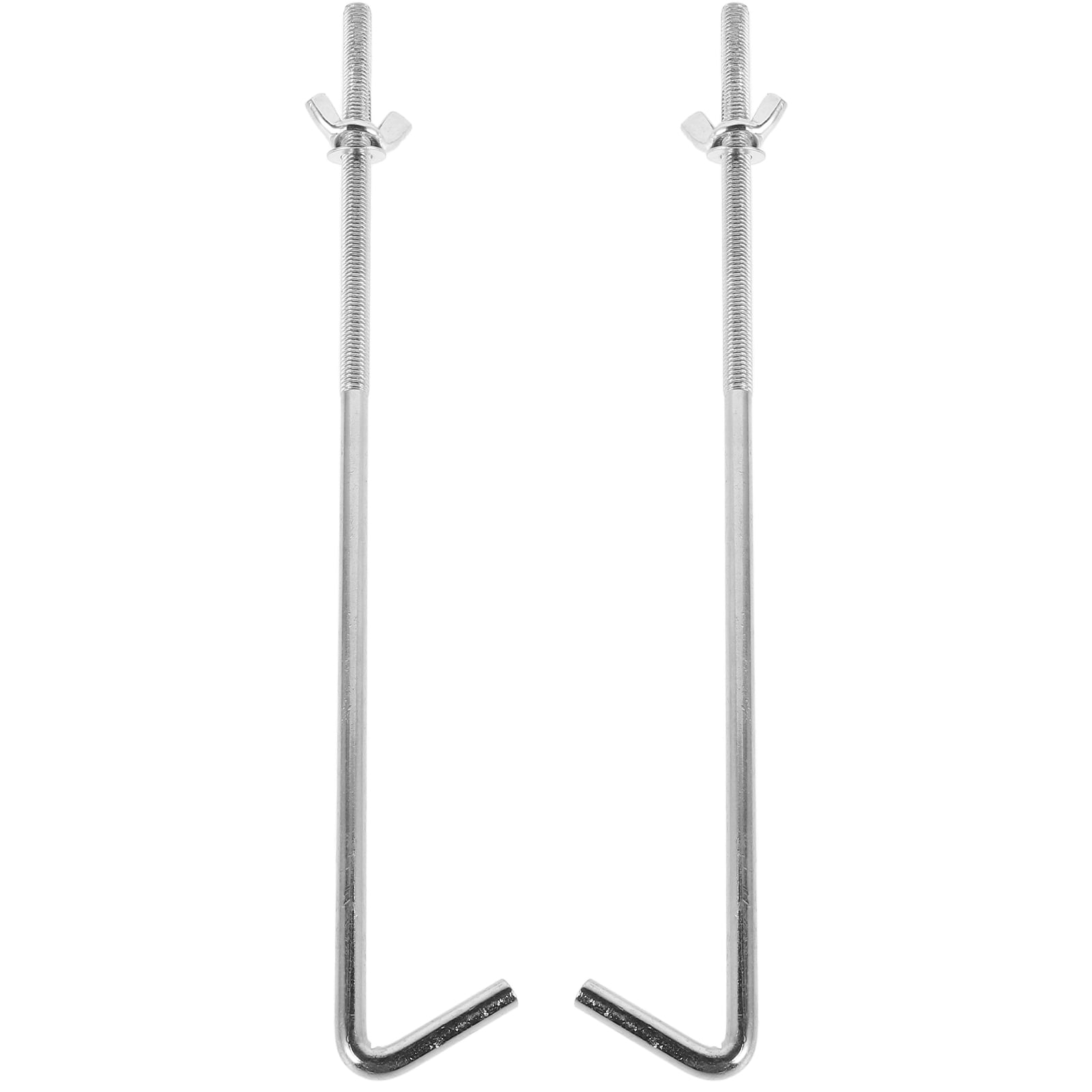 WORGEOUS 2pcs Battery Hold Brackets J Bolts Battery Support Holders ...