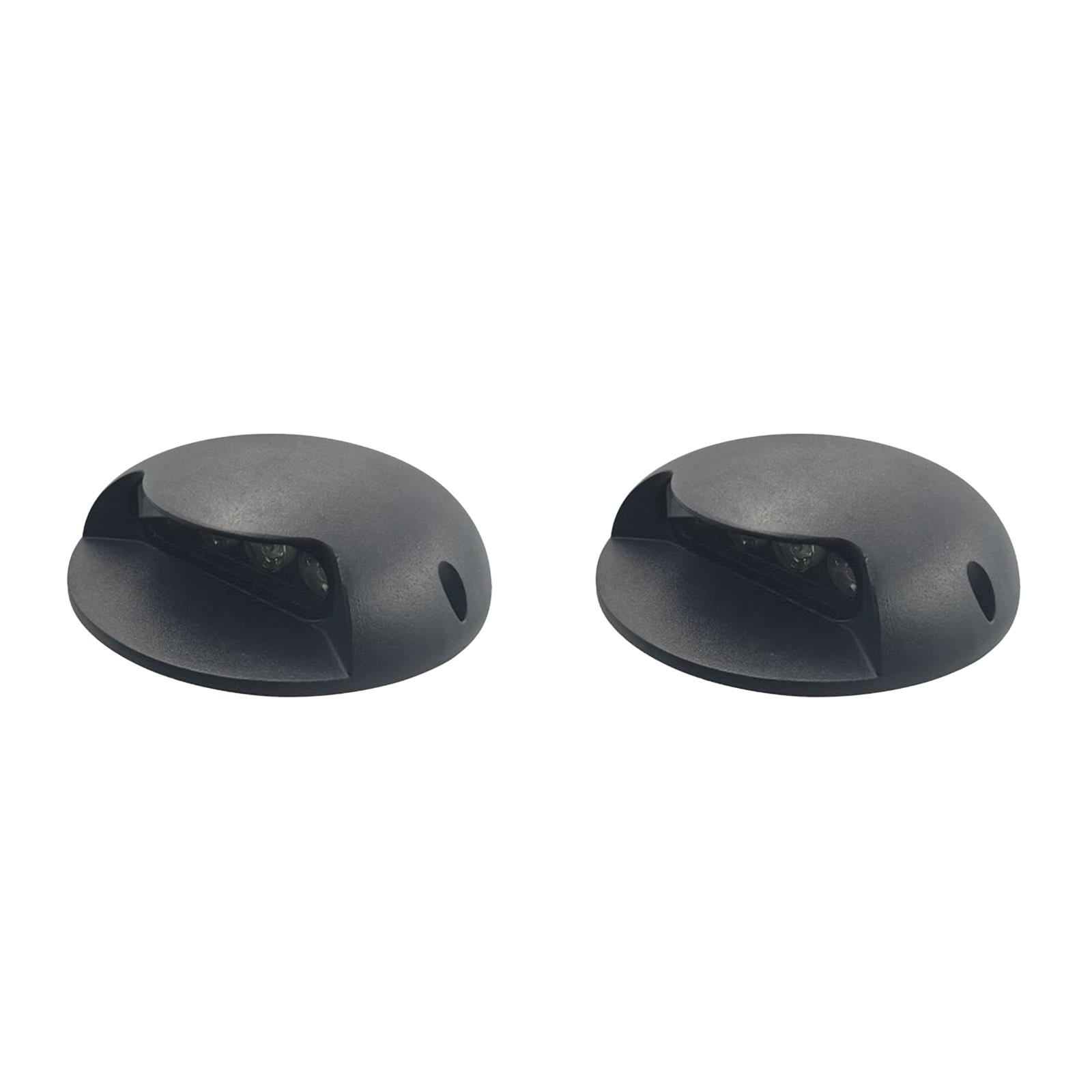 WORGEOUS 2pcs Buried Round Light, Pathway Light Waterproof Outdoor ...
