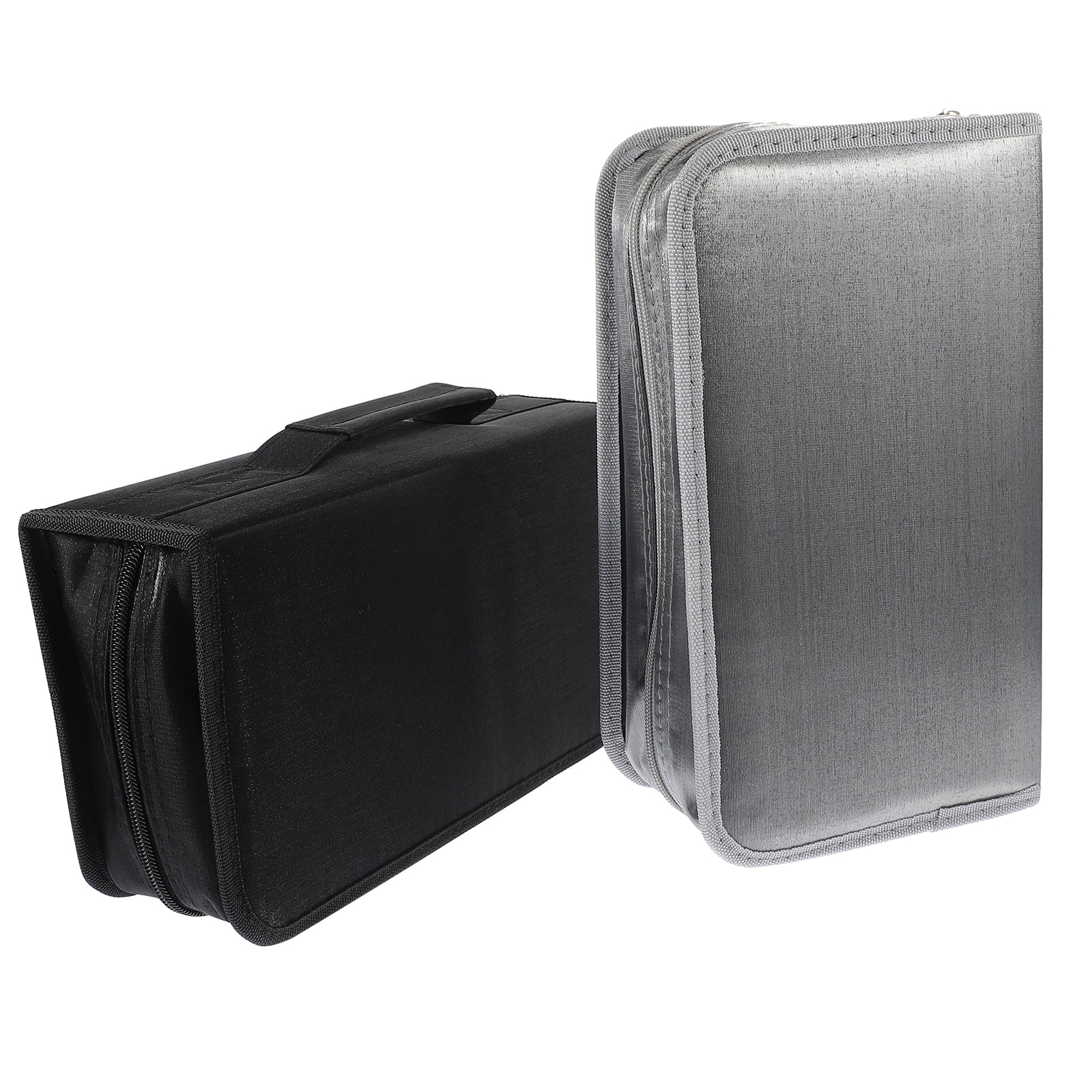 WORGEOUS 2pcs CDs Holder Portable CD Case Disc Storage Pouch DVD ...