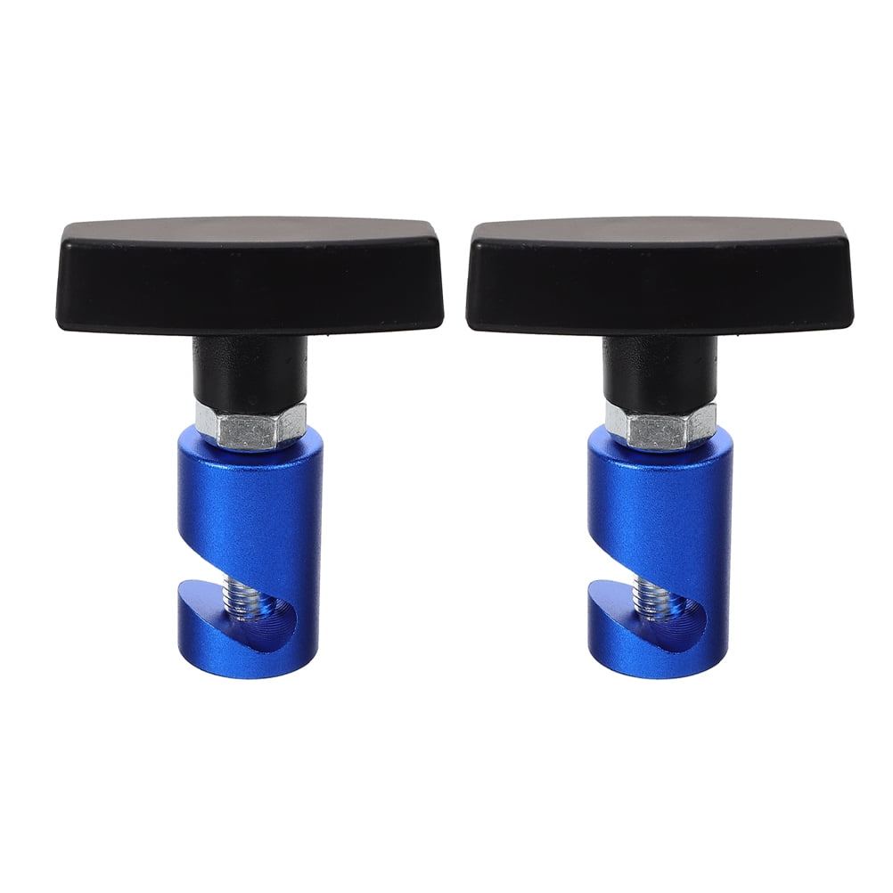 WORGEOUS 2pcs Car Hood Lift Supportive Struts Clamp Aluminum Hood Strut ...