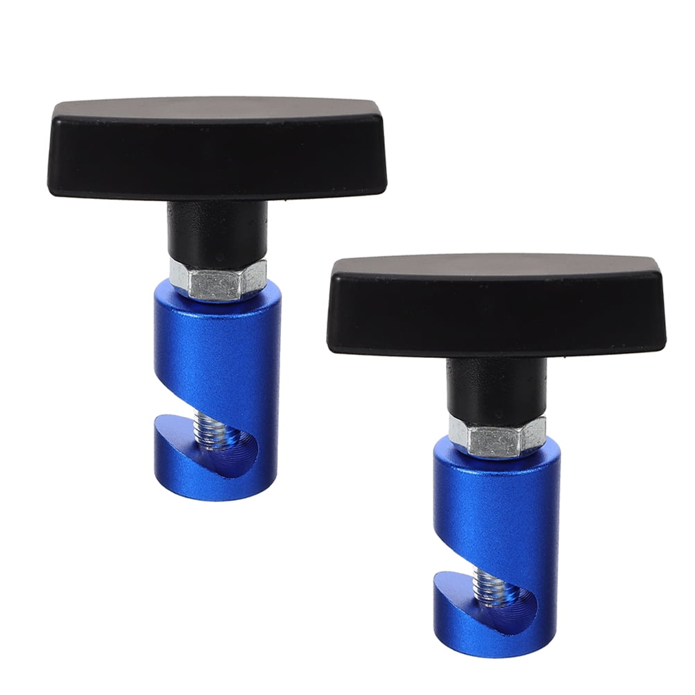 WORGEOUS 2pcs Car Hood Lift Supportive Struts Clamp Aluminum Hood Strut ...