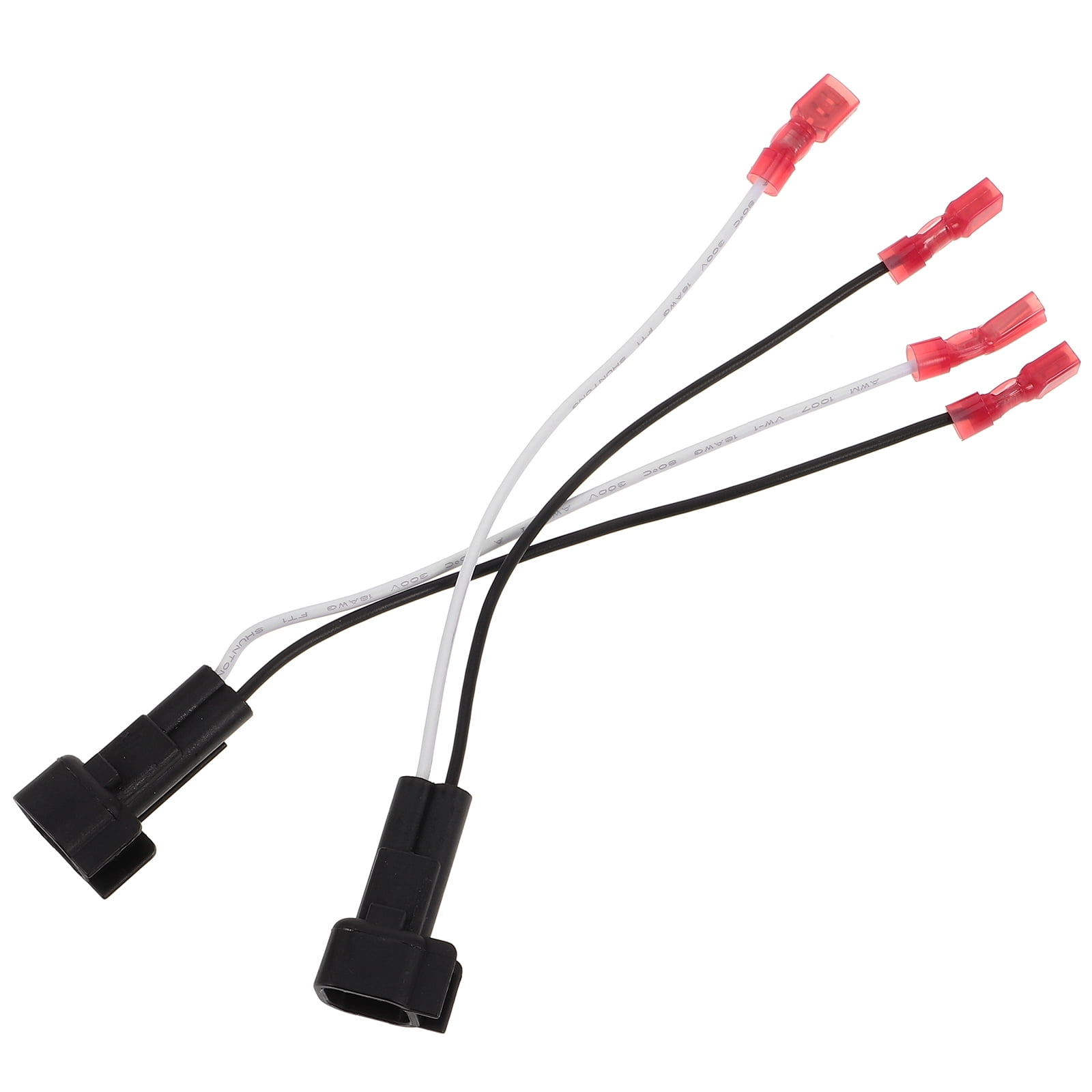 WORGEOUS 2pcs Car Speaker Wire Harness Connector For Vehicles Stereo ...