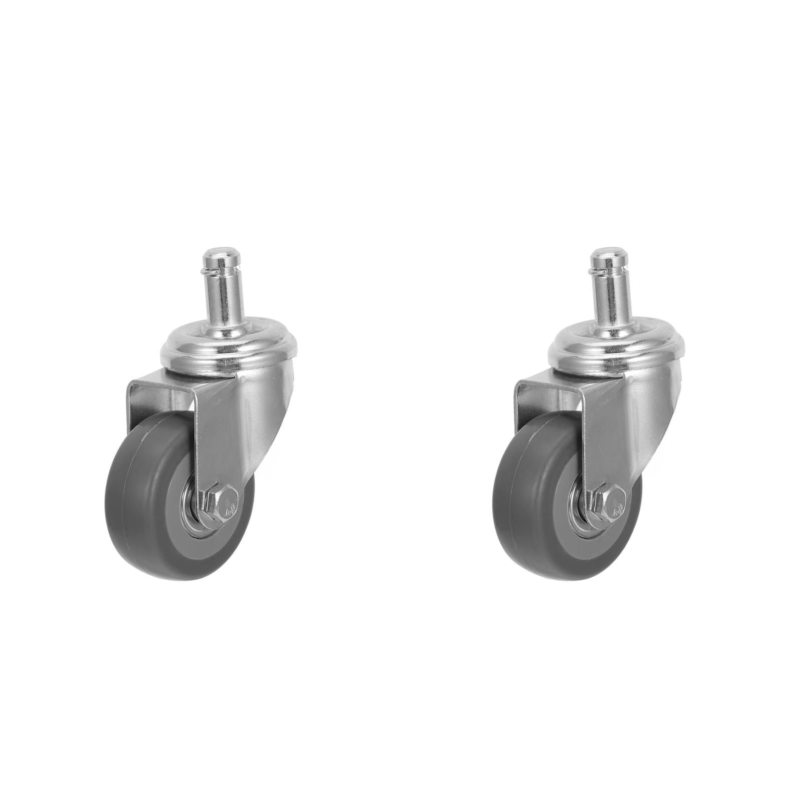 WORGEOUS 2pcs Caster Wheel Replacement Swivel Wheel Caster Trolley Wheel For Salon Swivel Wheel ...