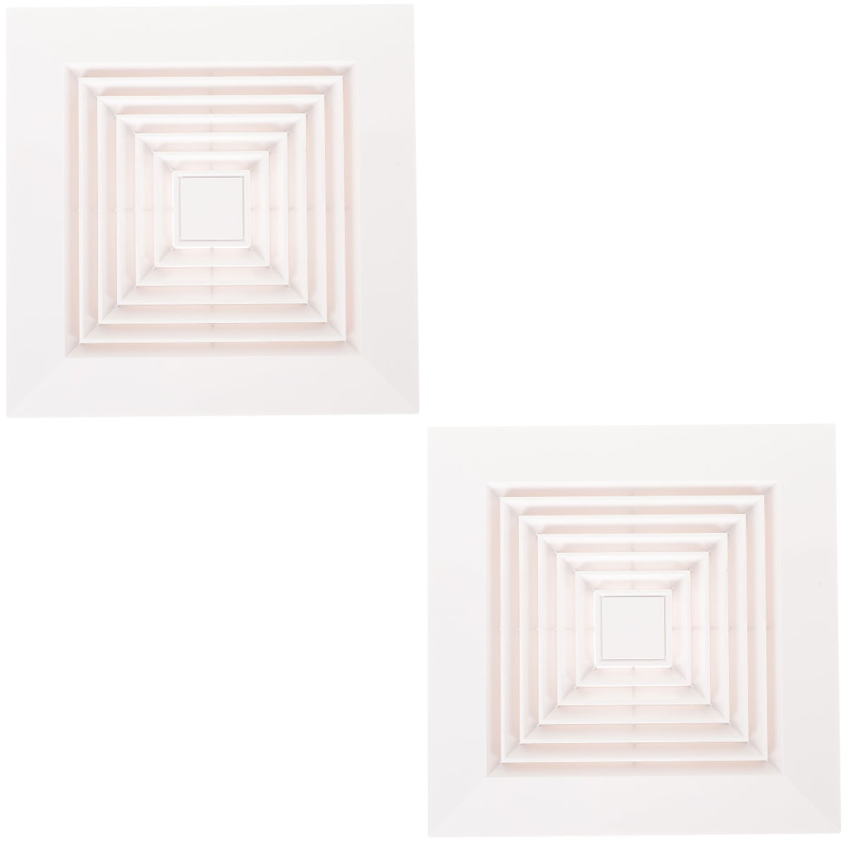 WORGEOUS 2pcs Ceiling Grille Register Practical Suspended Ceiling Air ...