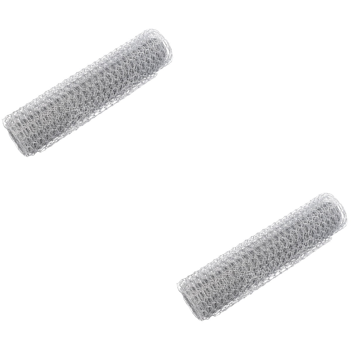 WORGEOUS 2pcs Chicken Wire Net Hexagonal Wire Net Fence Wire Mesh for ...