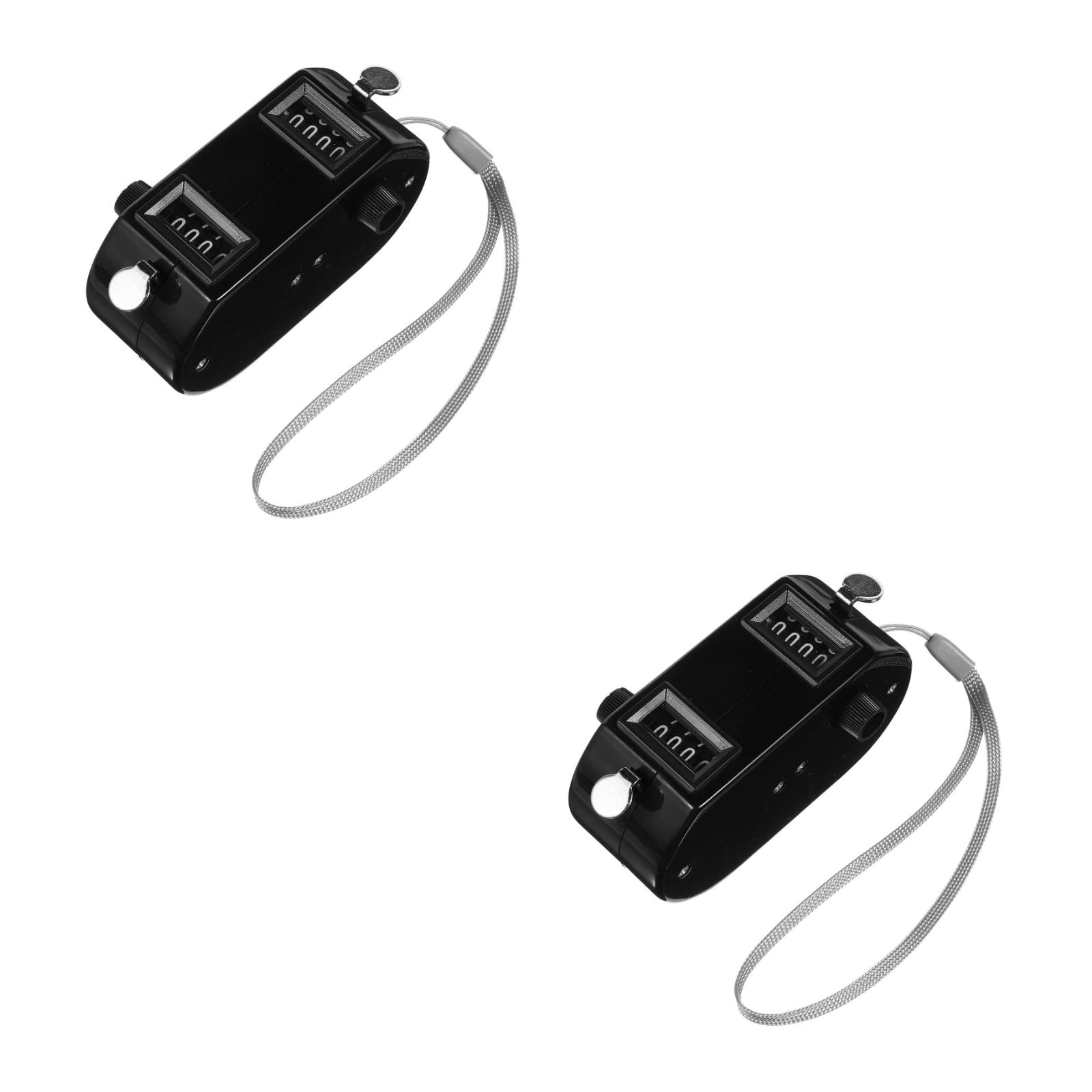 WORGEOUS 2pcs Counter Clicker 4 Number Count Handheld Mechanical ...