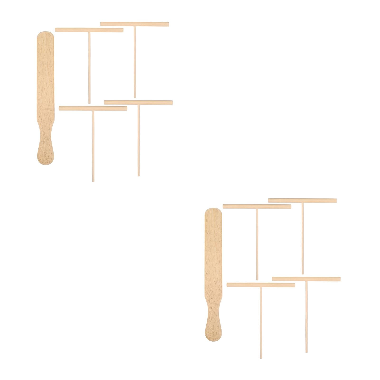 WORGEOUS 2pcs Crepe Spreader And Spatula: Pizza Spatula Pancake Turner ...