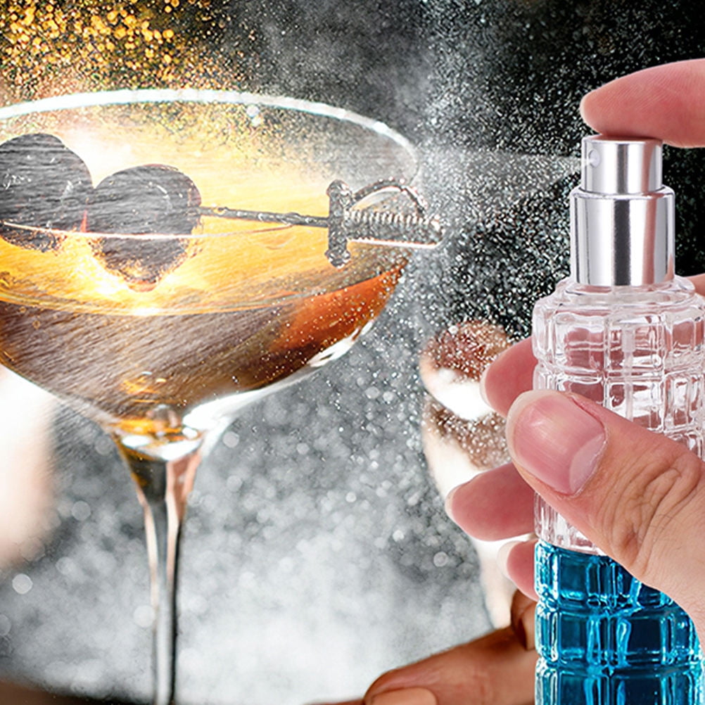WORGEOUS 2pcs Crystal Perfume Bottle Absinthe Bitters Sprayer Bottle ...