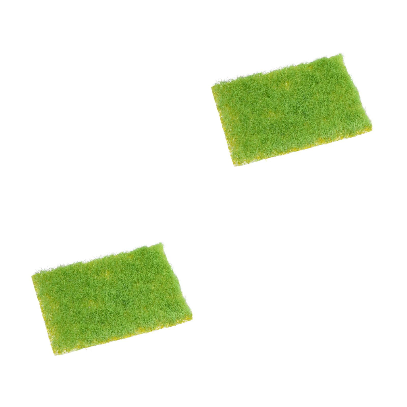 WORGEOUS 2pcs DIY Miniature Grass Cluster Simulated Grass Cluster Grass ...