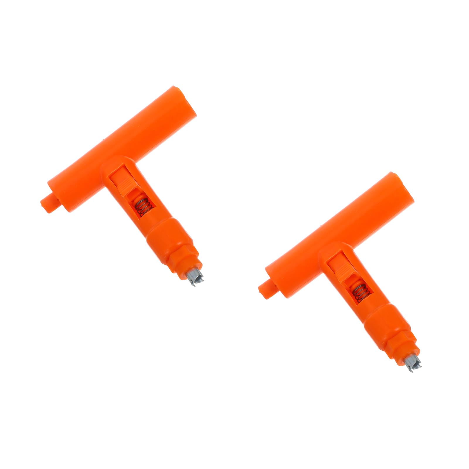 WORGEOUS 2pcs Drip Water Hose Punch Drip Flat Pipe Punch Irrigation ...