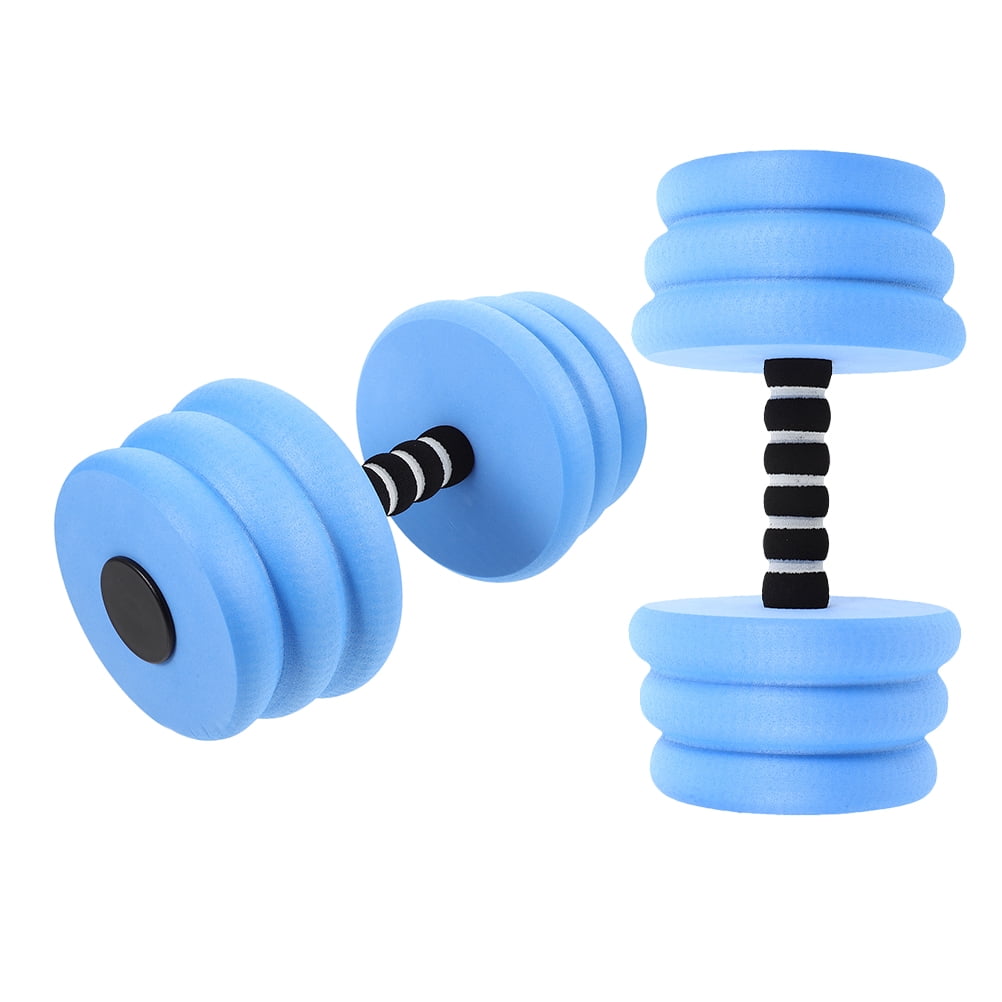 WORGEOUS 2pcs EVA Foam Water Dumbbells Aquatic Exercise Equipment for ...