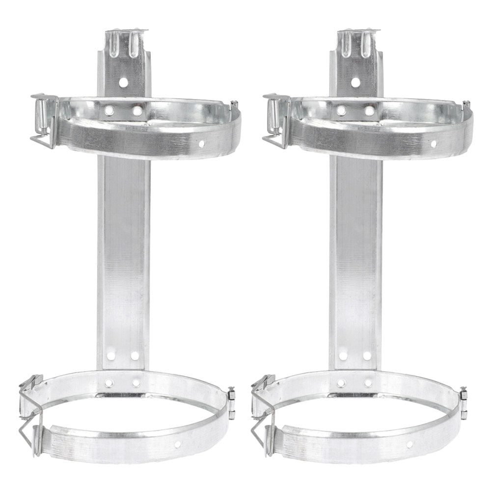 WORGEOUS 2pcs Extinguisher Fix Brackets Wall Mounted Fire Extinguisher ...