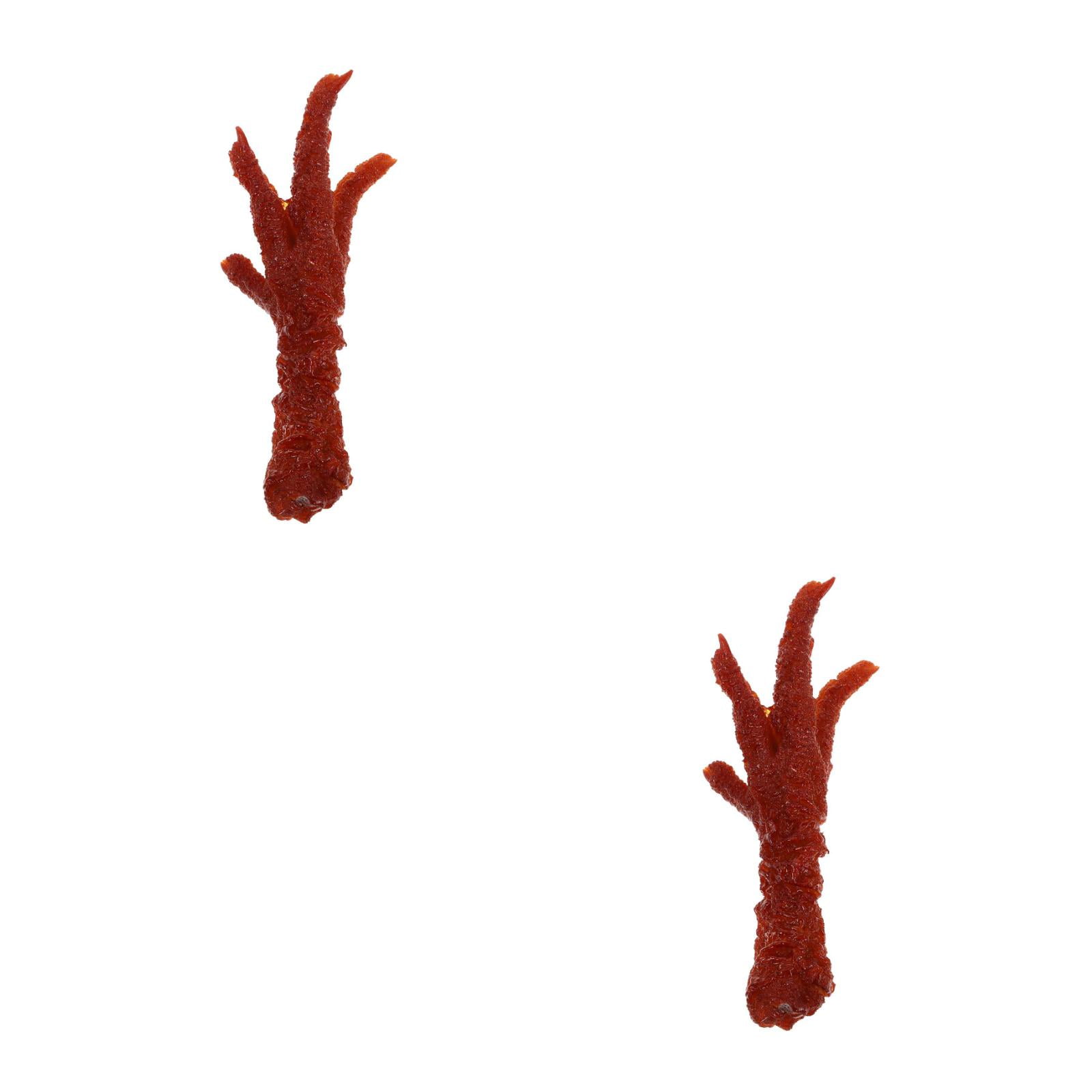 WORGEOUS 2pcs Fake Chicken Feet Model Display Model Showcase Model ...