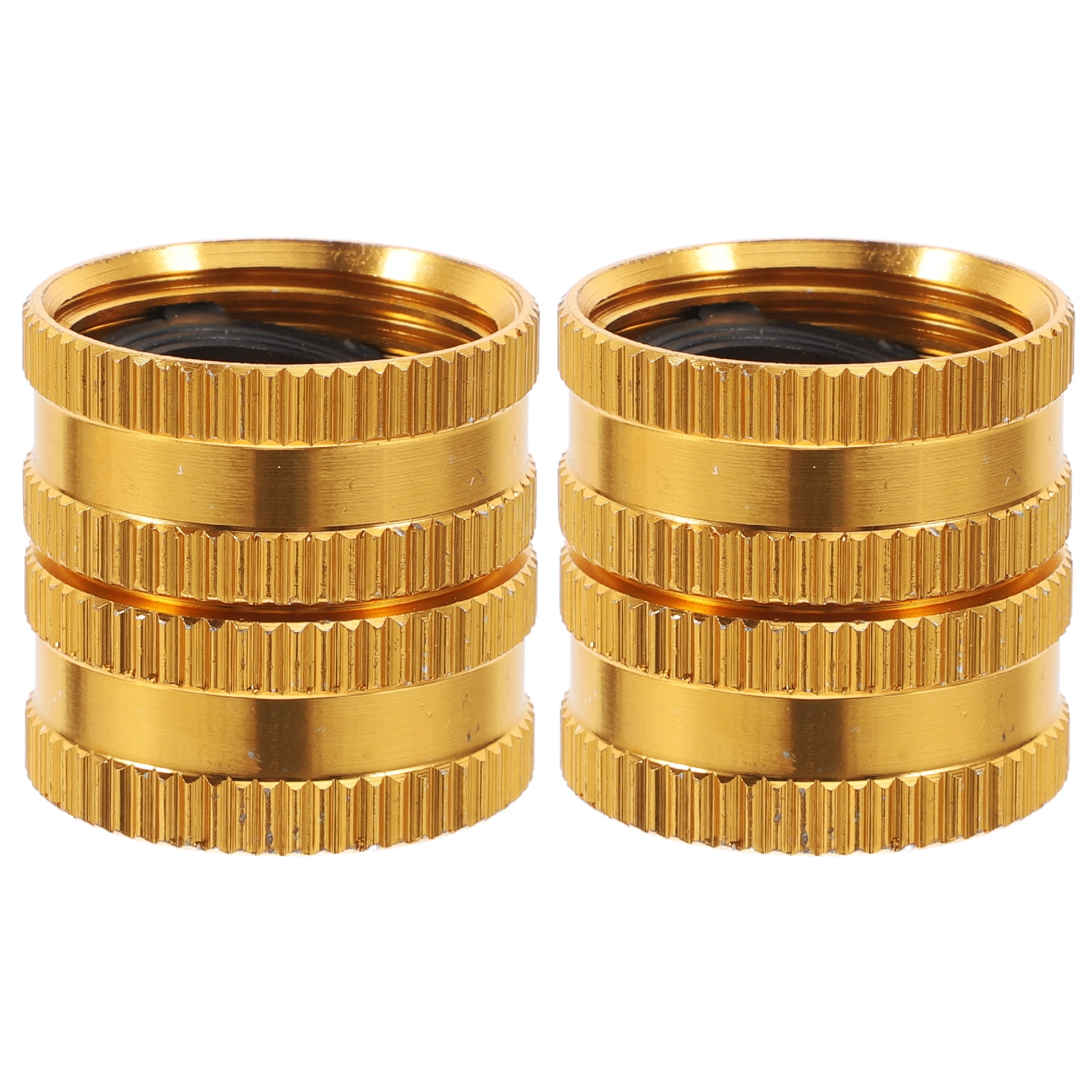 WORGEOUS 2pcs Female Hose Adapters Solid Brass Swivel Garden Hose ...