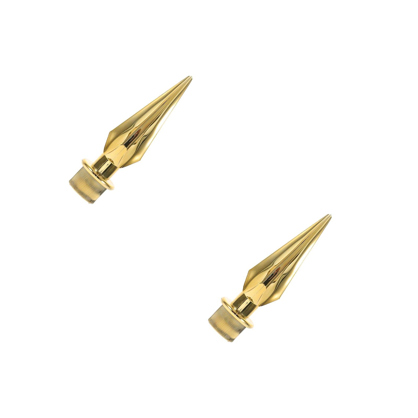 WORGEOUS 2pcs Flagpole Finial Topper Pole Top Flag Pole Finial Plastic ...