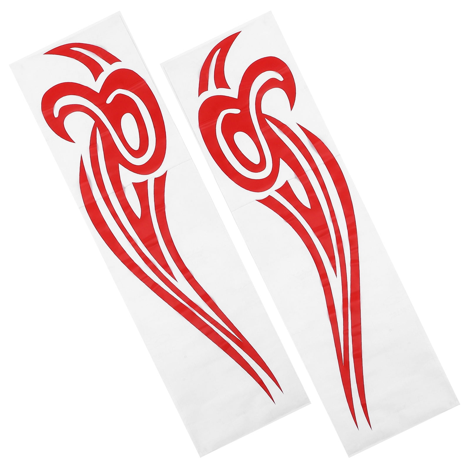 WORGEOUS 2pcs Flame Decals for Vehicle Unique Flame Stickers for Car ...