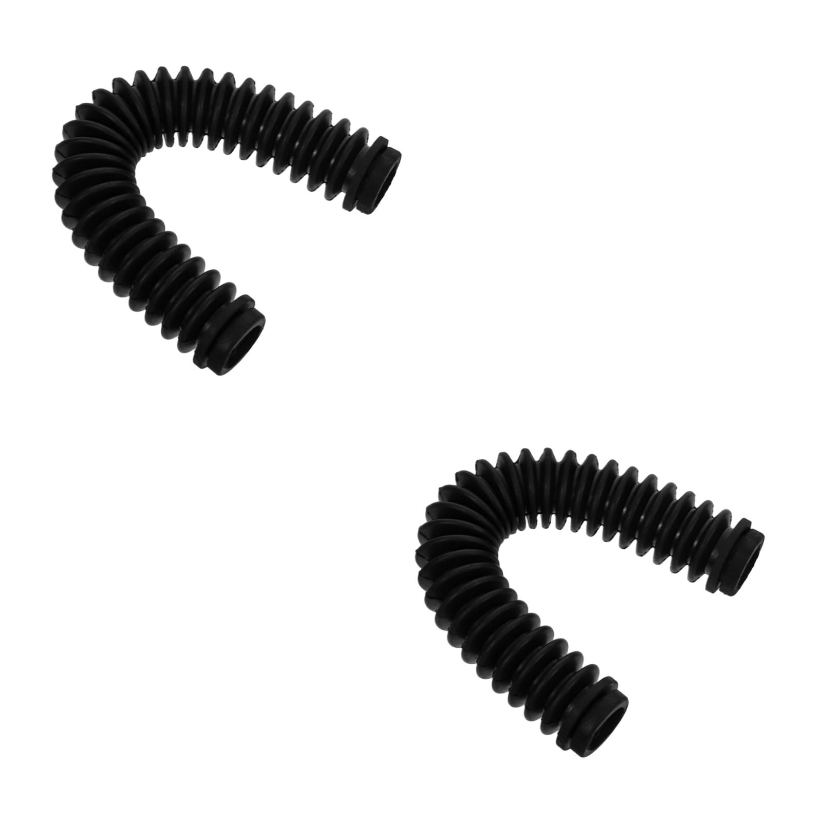 WORGEOUS 2pcs Flexible Extension Tube Parts Rubber Plumbing Hose Simple ...