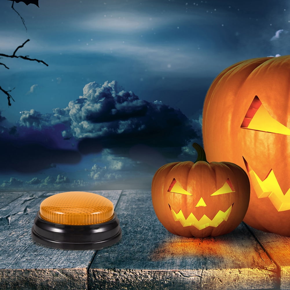 WORGEOUS 2pcs Game Answer Buzzers Buzzer Alarm Buttons with Sound and ...