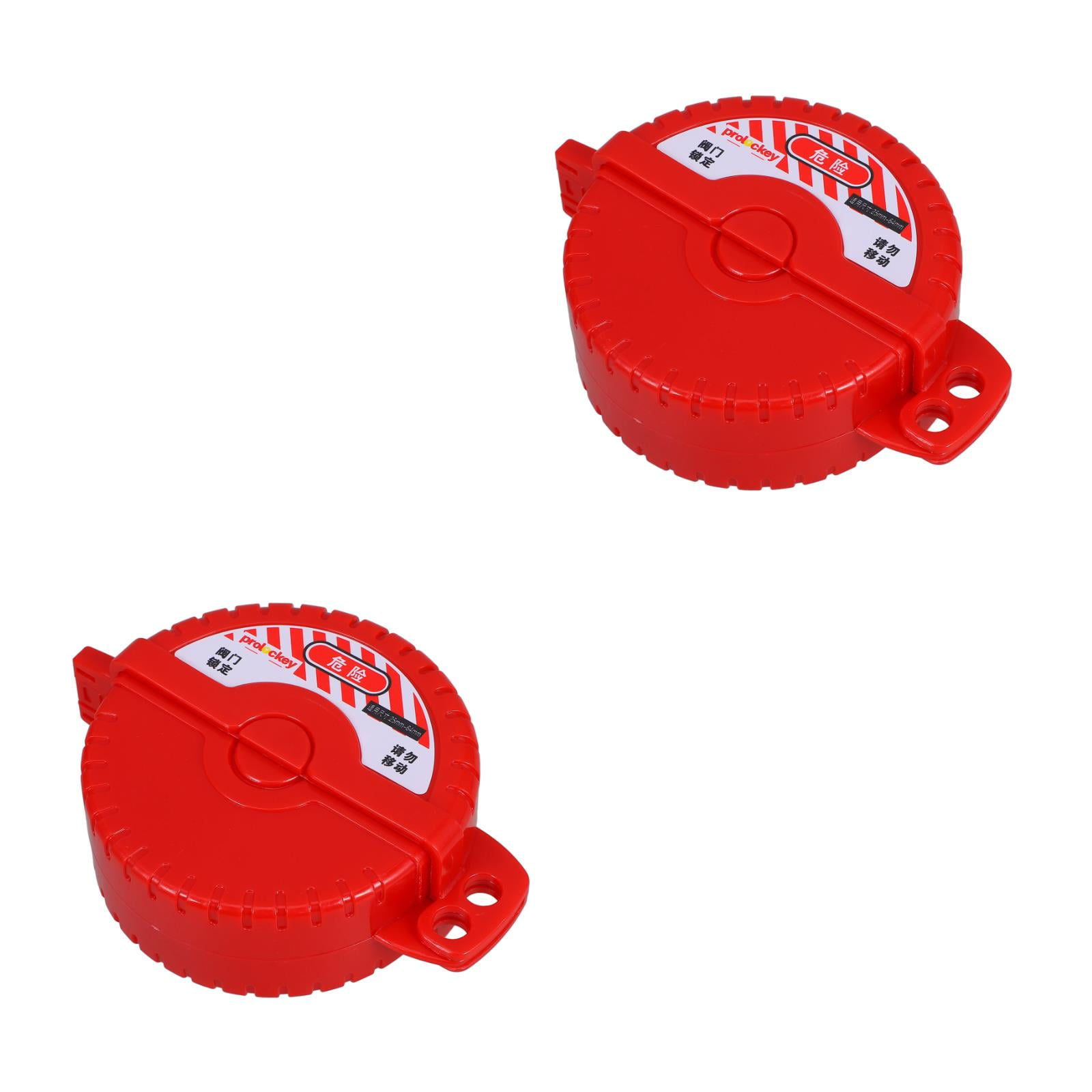 WORGEOUS 2pcs Gate Valve Lockout Water Valve Lockout Device Water ...