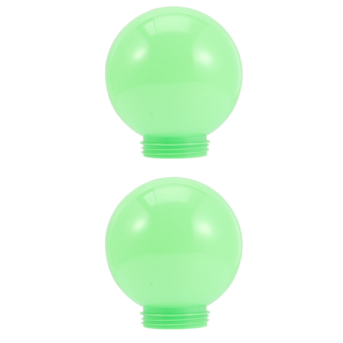 WORGEOUS 2pcs Globe Lamp Shade Post Lamp Globe Shade Outdoor Light ...