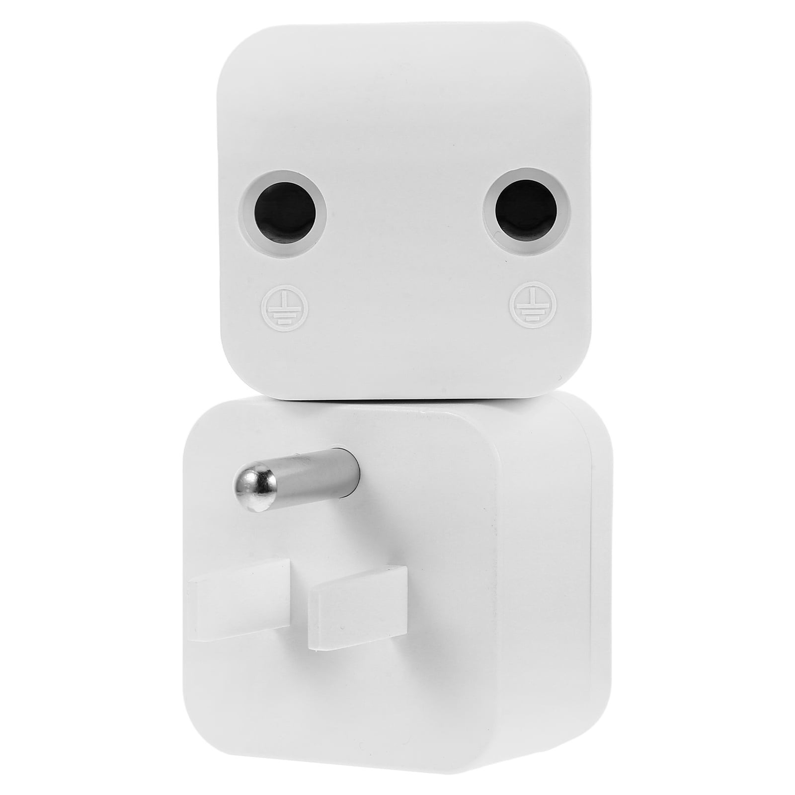 WORGEOUS 2pcs Grounding Power Plug Adapter For Reliable Connection ...