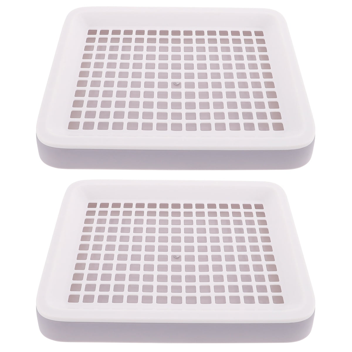 WORGEOUS 2pcs Guinea Pig Litter Box Bunny Trainer Toilet Bunny Cage ...