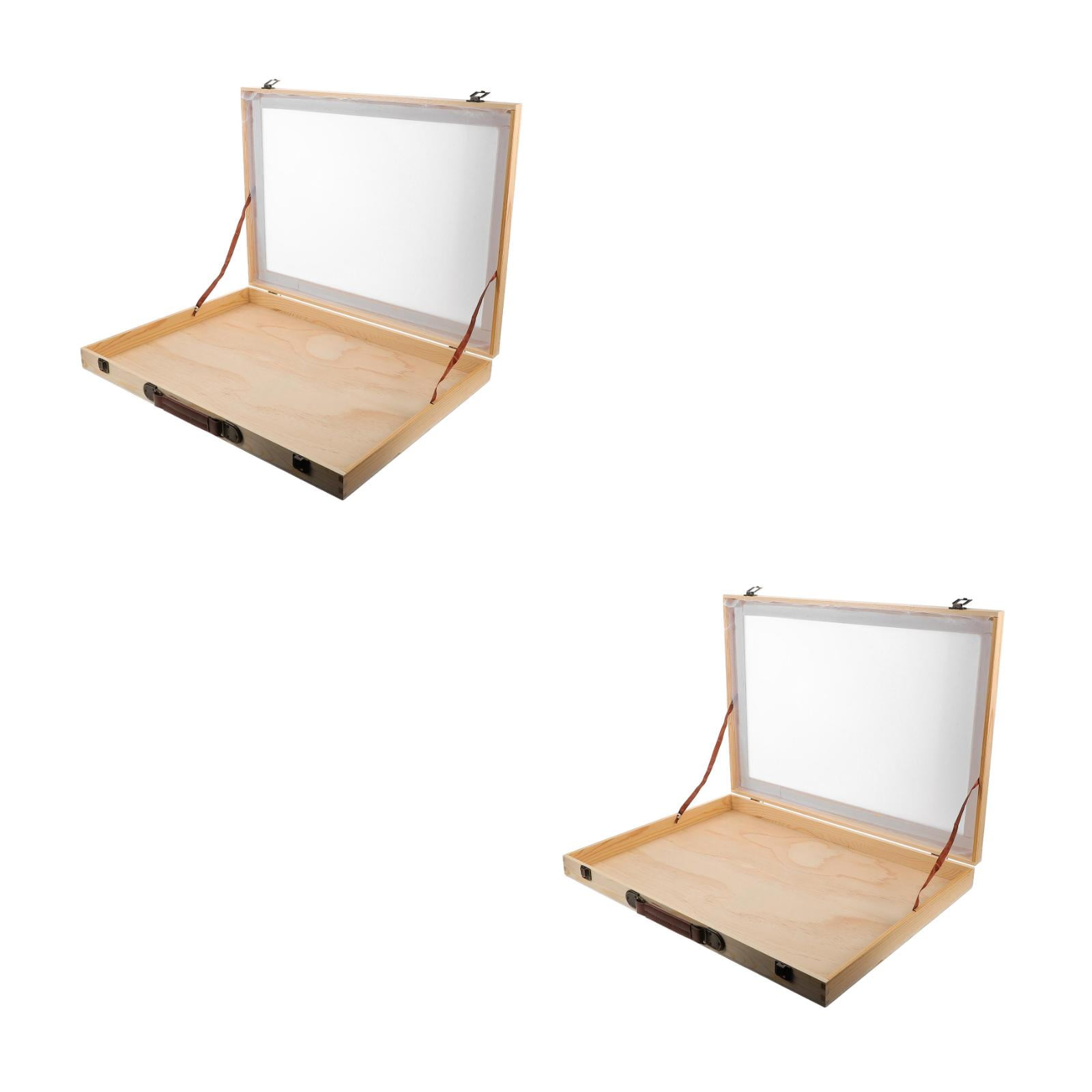 WORGEOUS 2pcs Handmade Chinese Shadow Puppetry Box Diy Puppet Screen ...