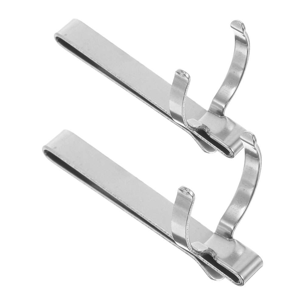 WORGEOUS 2pcs Heavy-Duty Flashlight Holder Secure Metal Clip For Belts ...