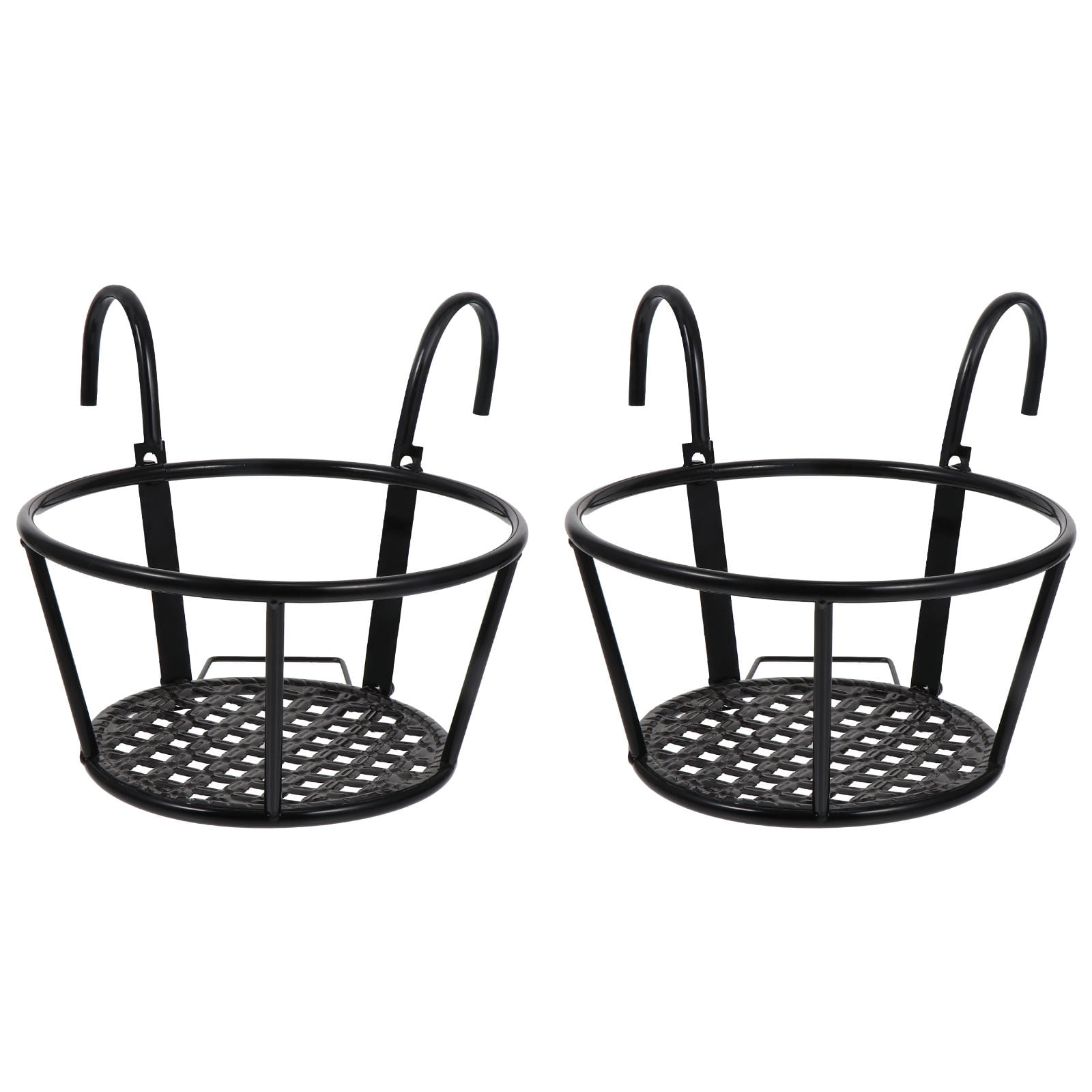 WORGEOUS 2pcs Home Potted Flower Stand Flower Pot Storage Rack ...