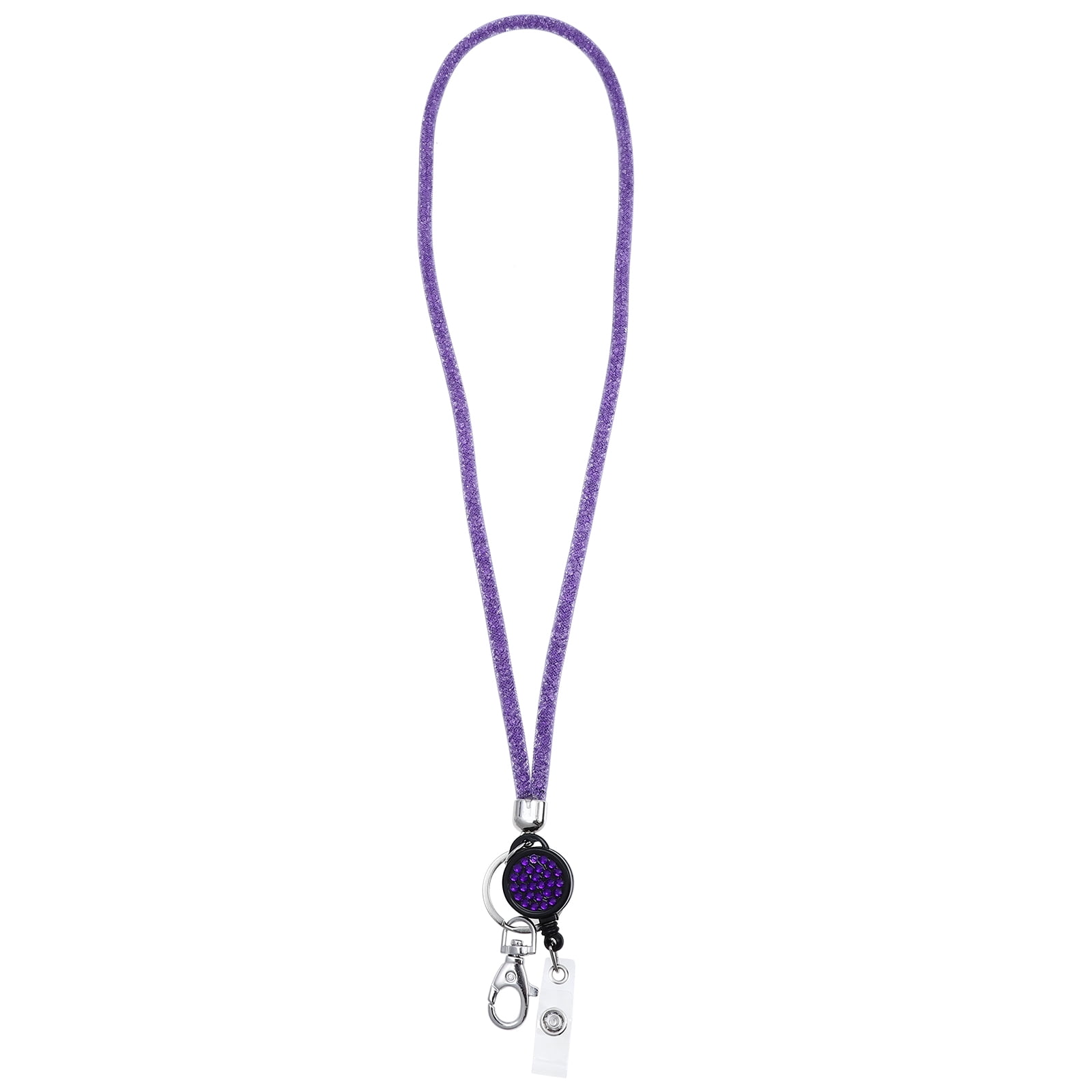 WORGEOUS 2pcs Work Badge Lanyards with Breakaway Key , Name Card Holder ...