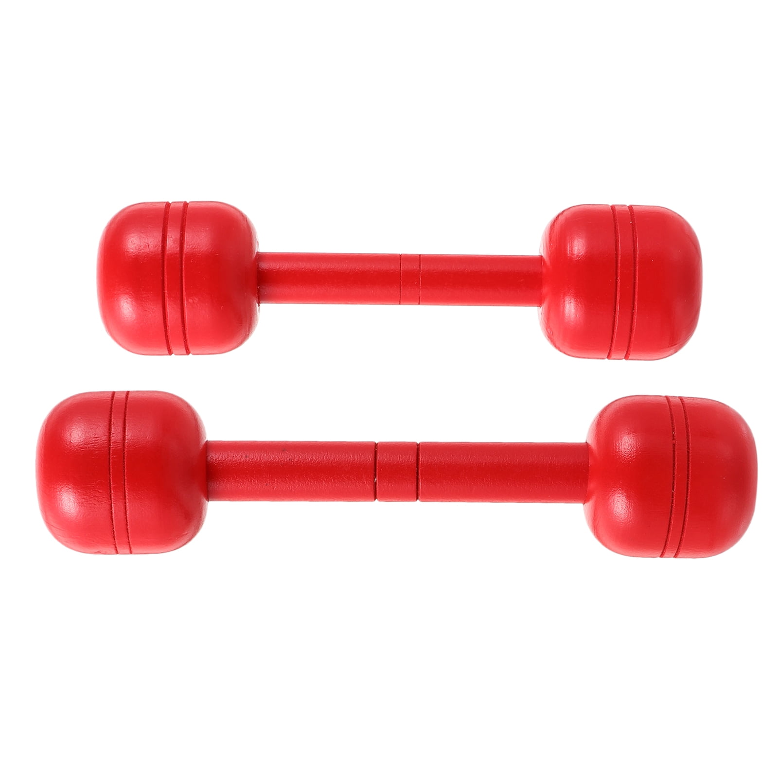WORGEOUS 2pcs Kid's Ergonomic Wood Dumbbells Gymnastics Hand Barbell ...