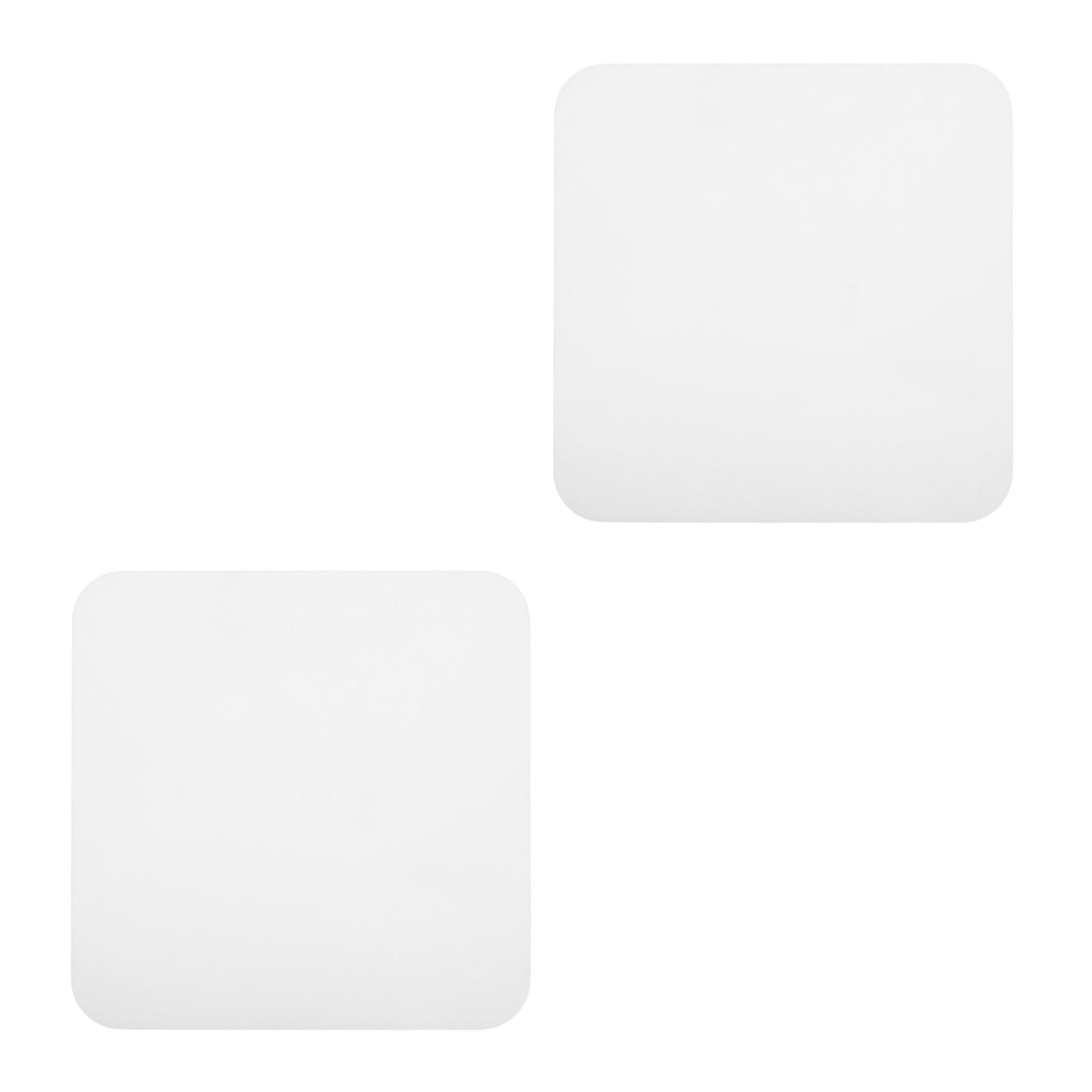 WORGEOUS 2pcs Lampshade Diffuser Light Fixtures Square Acrylic Sheet ...