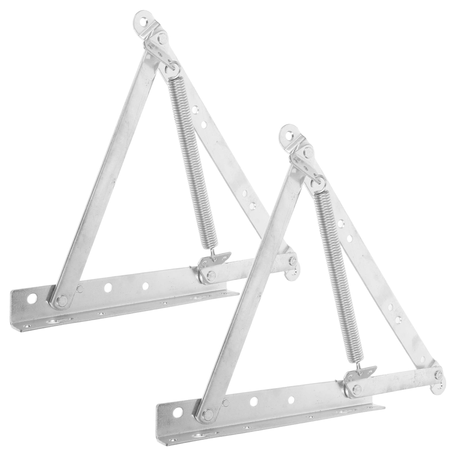 WORGEOUS 2pcs Metal Triangular Spring Hinge Sofa Bed Support Stay Hinge ...