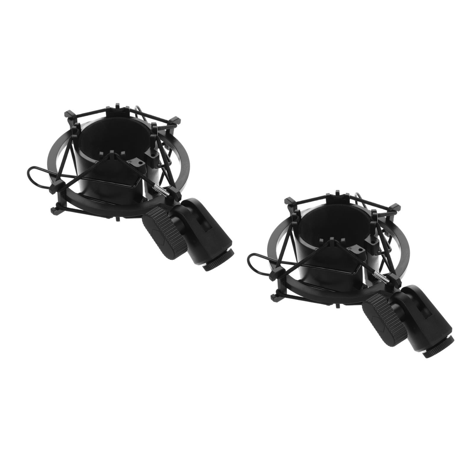 Worgeous 2pcs Mic Shock Mount Holder Metal Multiple Angles Swivel ...