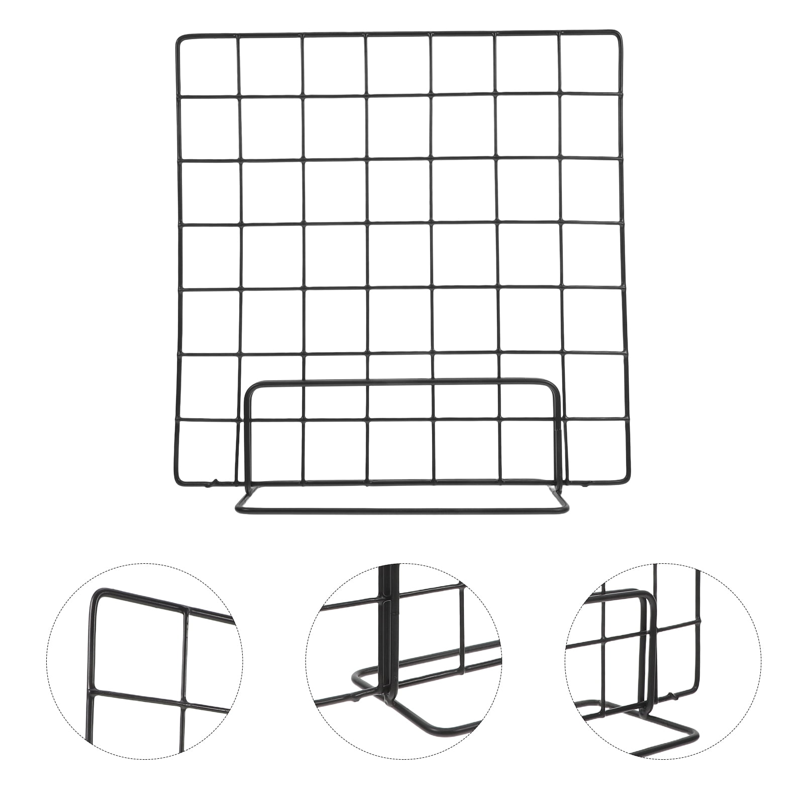 WORGEOUS 2pcs Multi-Functional Grid Display Rack for Tabletop Photo ...
